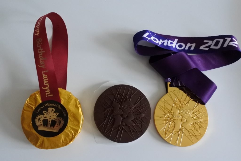Large Chocolate Medals - Free From Queen